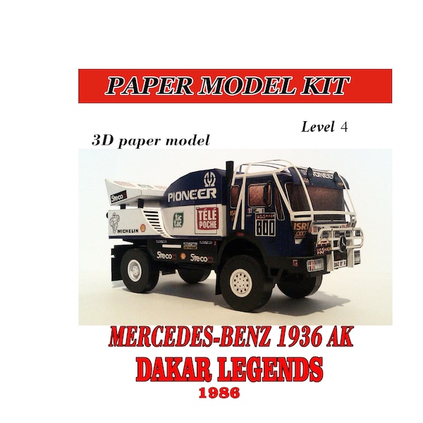 Mercedes Model Truck - Etsy