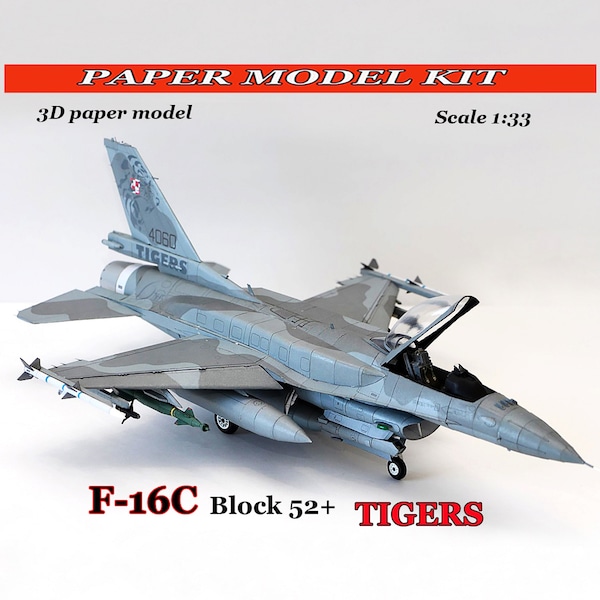 Paper Model Kit - Etsy