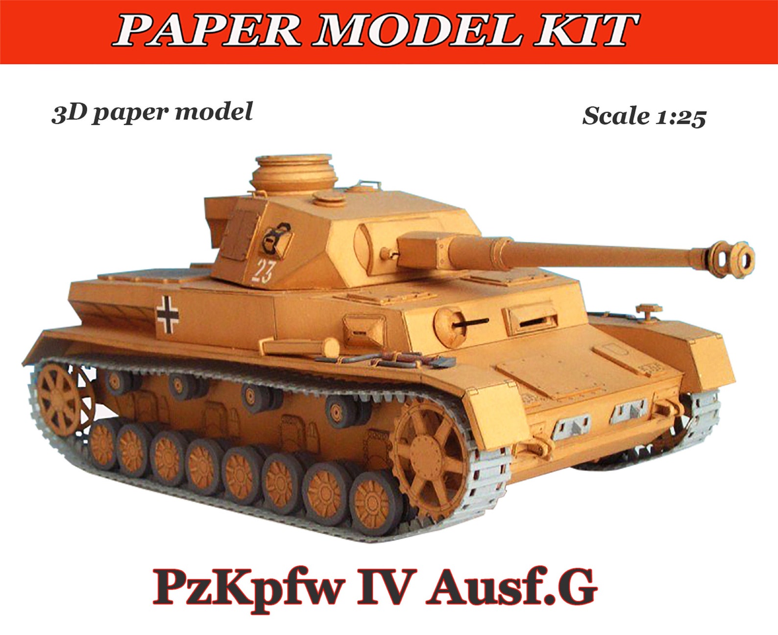 Paper Model Tank Papercraft 3d Paper Kit Tank,papercraft Tank Model ...