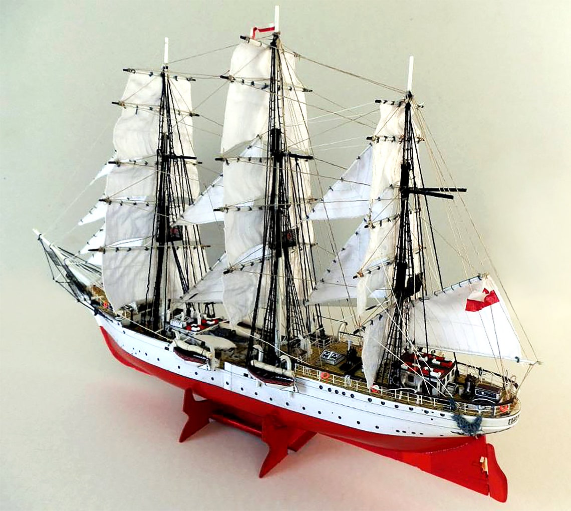 Model Ship Kit Paper Model Ships Papercraft 3d Ship Paper Model Plans ...