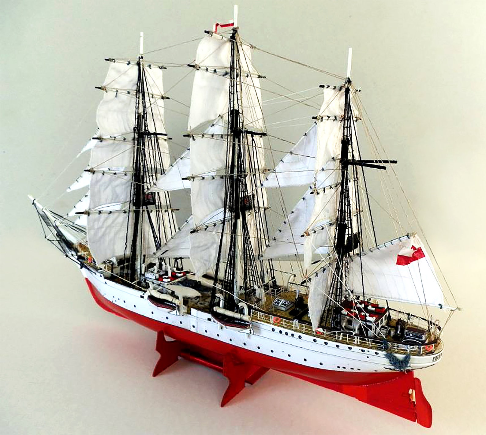 Model Ship Kit Paper Model Ships Papercraft 3d Ship Paper Model Plans ...