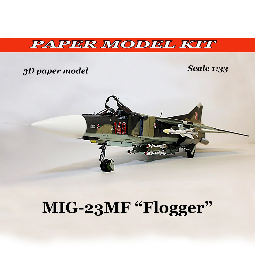 Paper Model Airplan Airplane Kit Papercraft 3D Airplane Paper Model ...