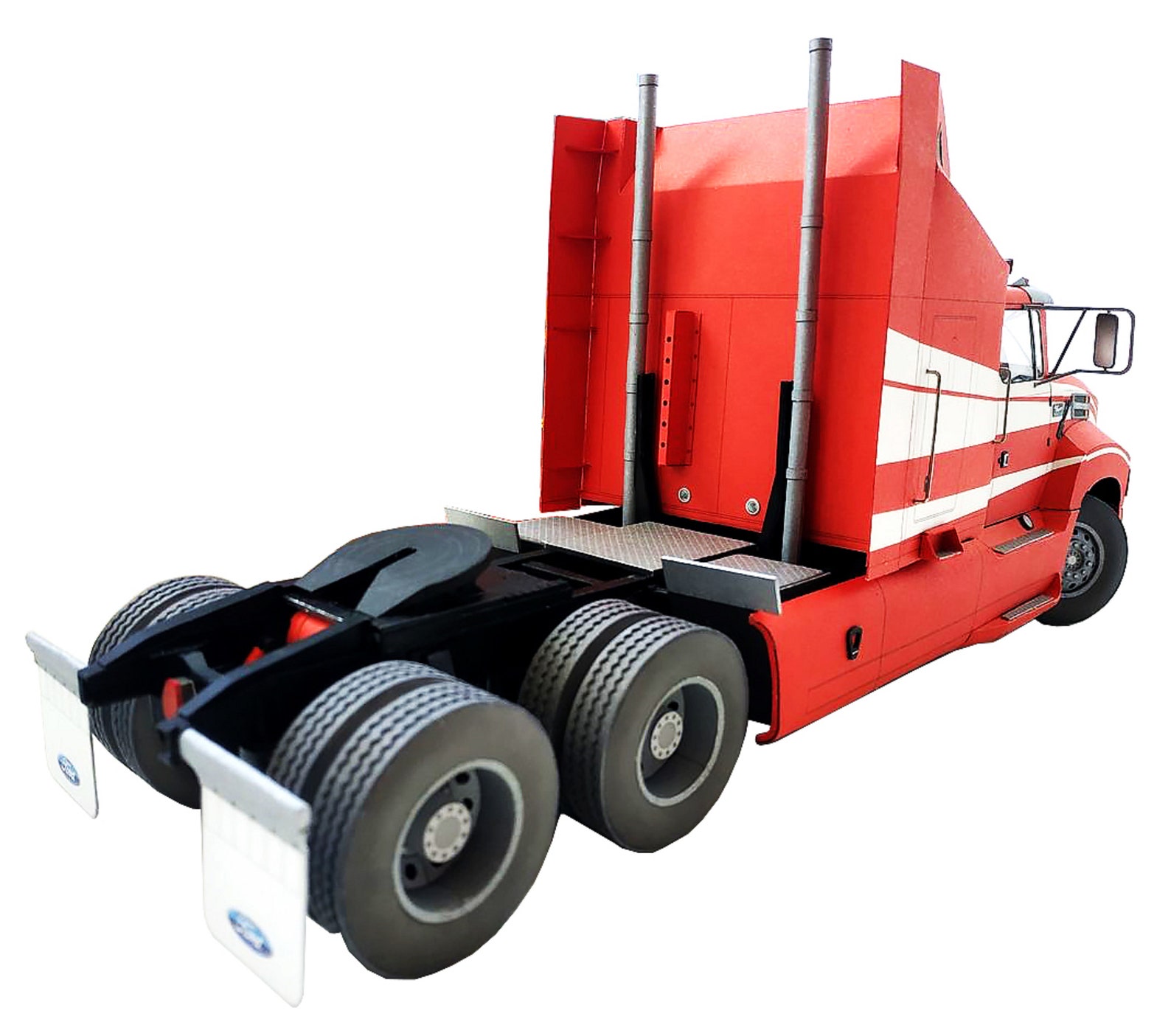 Model Truck Kit Papercraft 3D Paper Truck Model Scale Model Car Paper ...