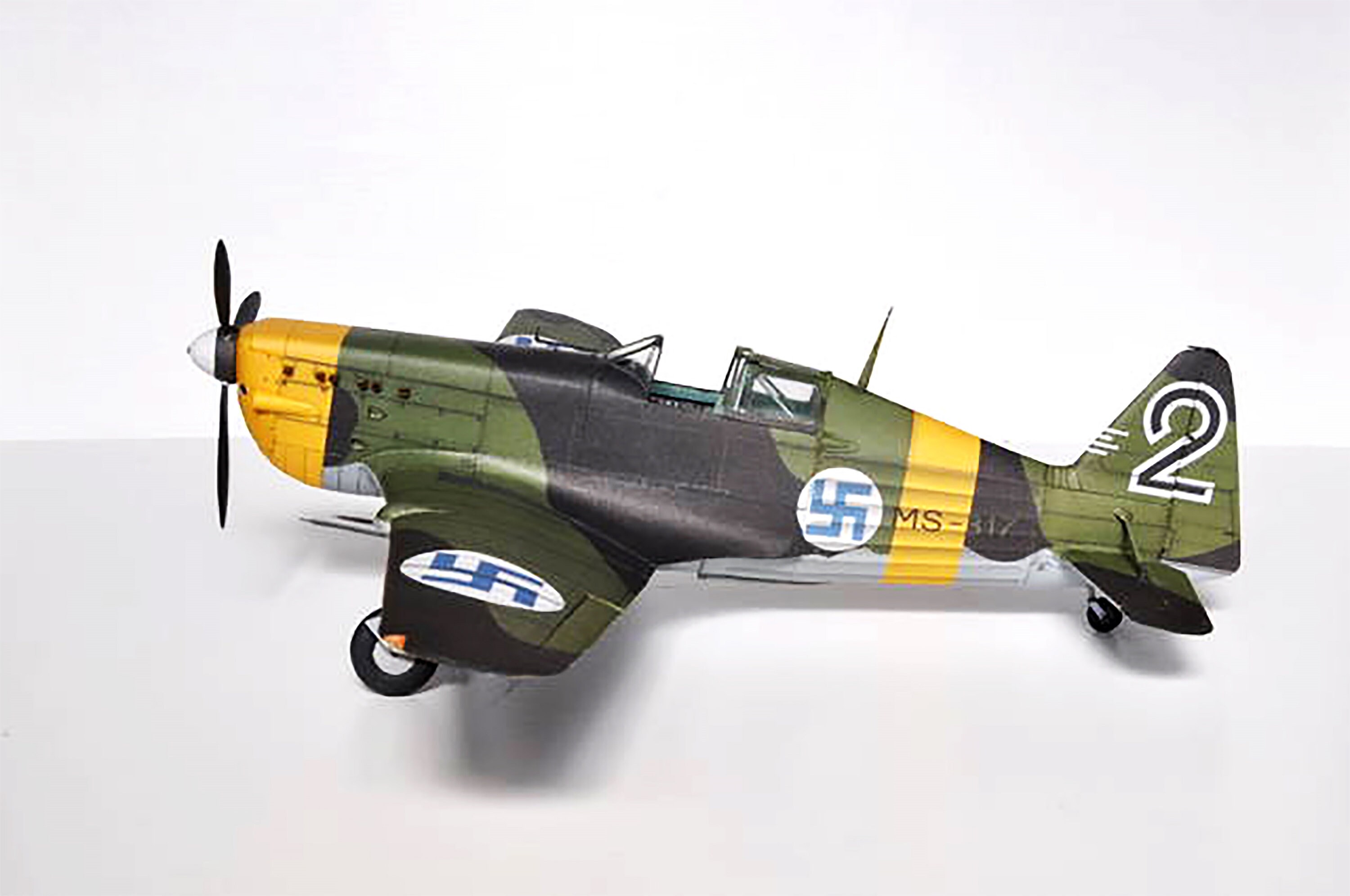 Model Airplan MS406C1 Paper Model Kit Paper Model Airplan Papercraft 3d ...