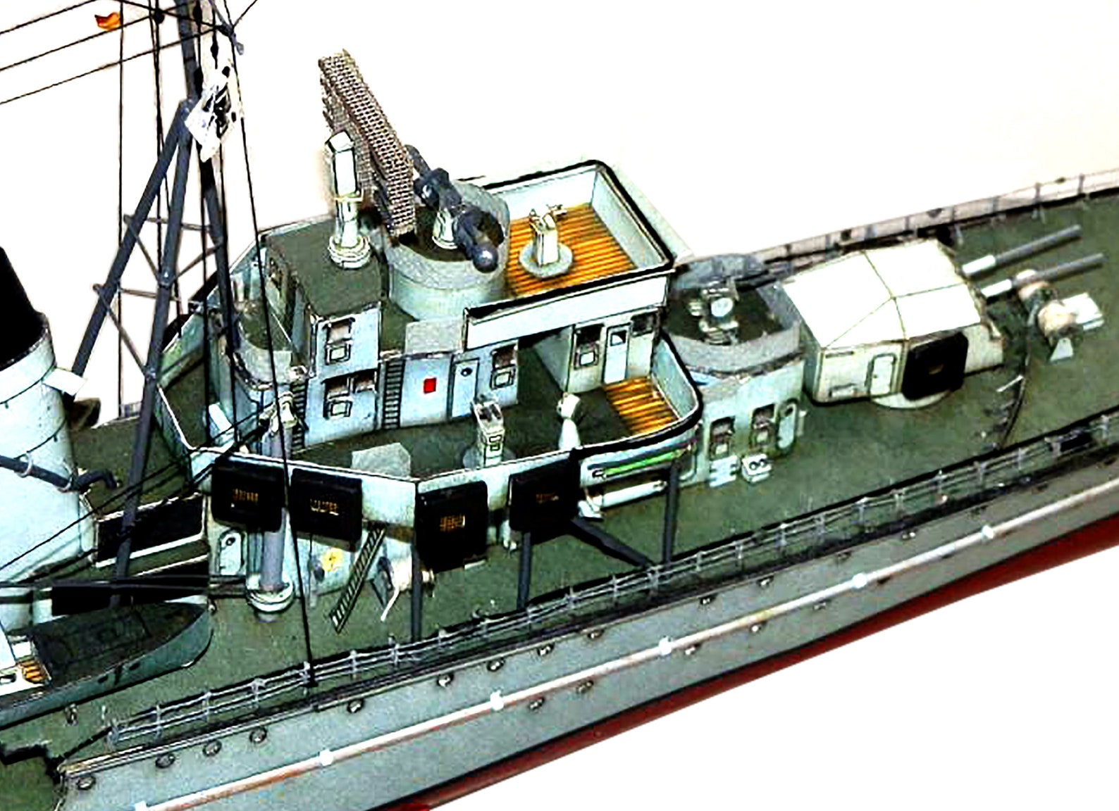 Paper Model Warships Papercraft 3d Ship Model Kit Battleship Paper Ship ...