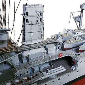 Model Ship Kit Paper Model Warships Papercraft 3d Ship Paper Model ...