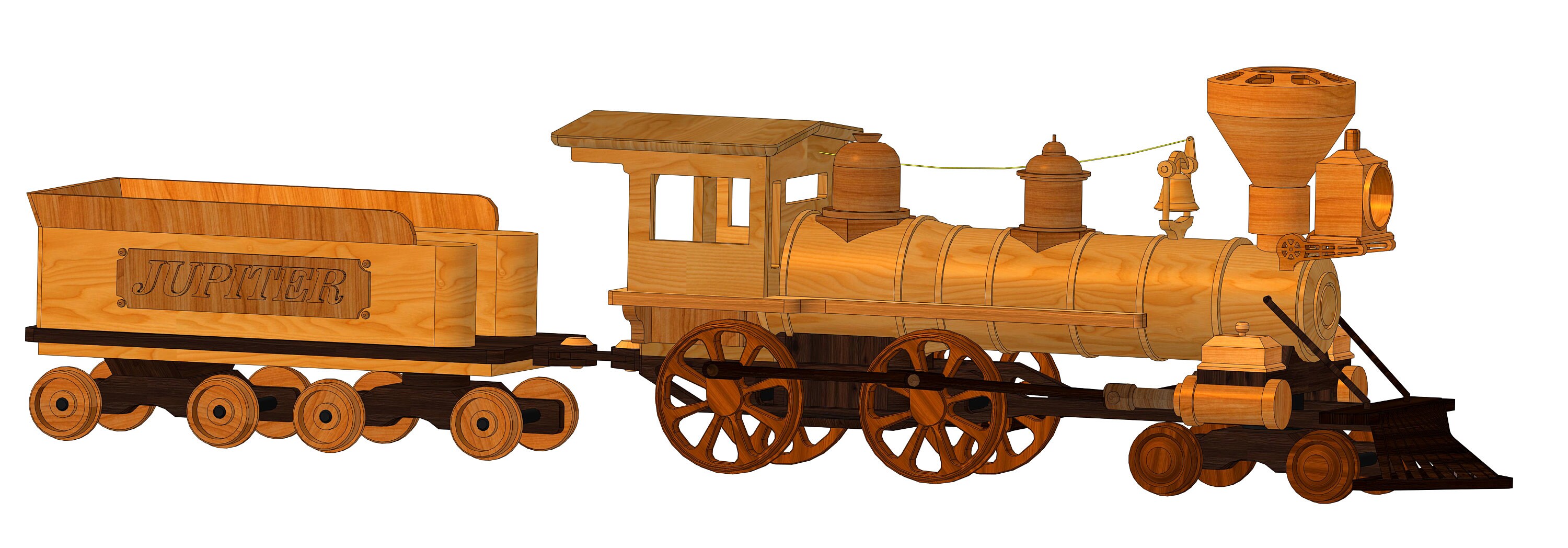 Wooden Toys Plans, Wooden Model Train, Wooden Model Kit, Model Kit for ...