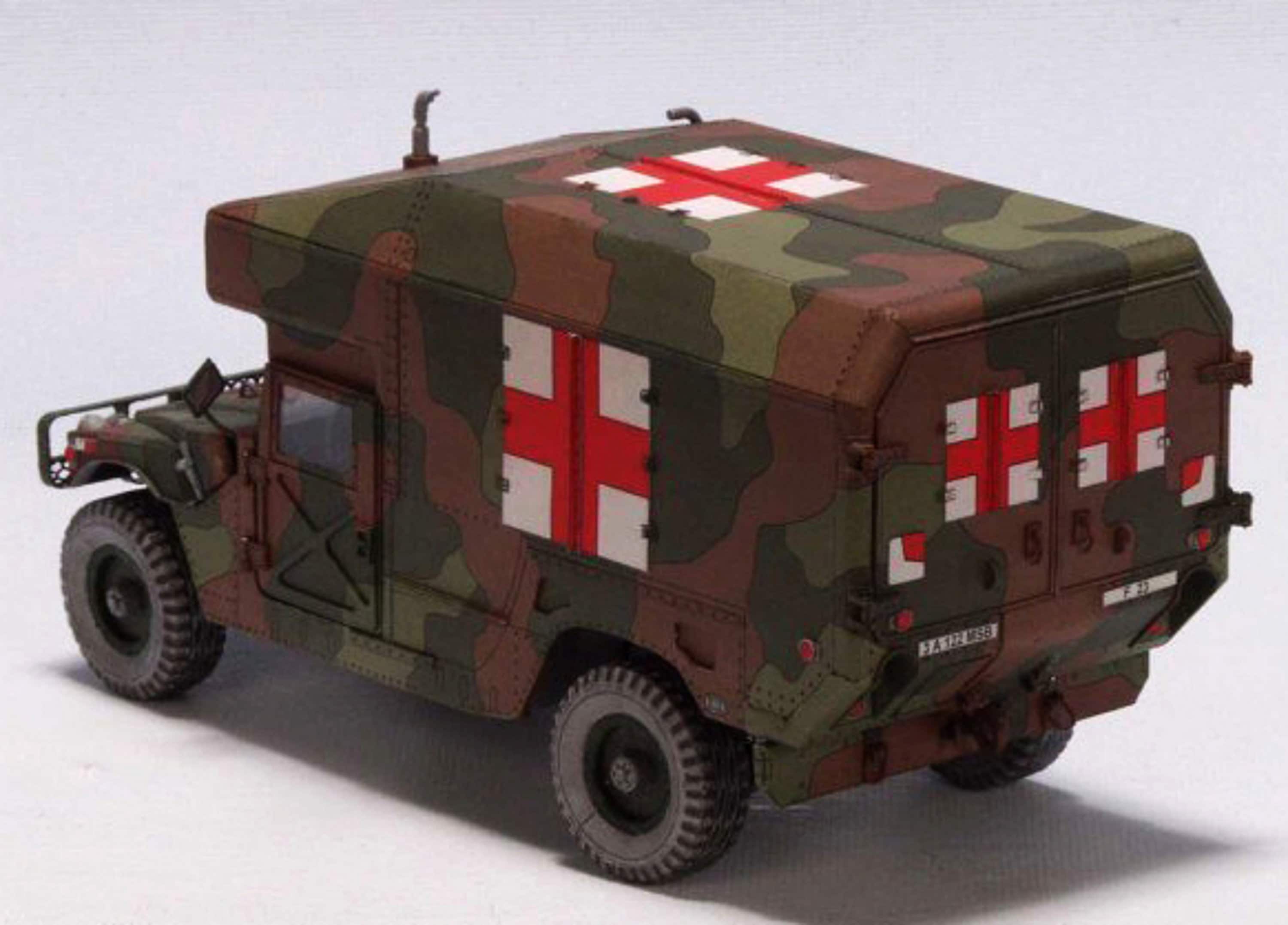 Paper Model Car: M997 Hummer Ambulance Plans (print, Cut & Assemble) - Etsy