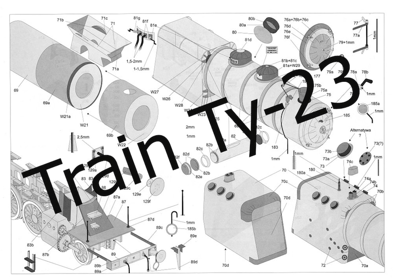 Train Model Kit, Paper Model Train, Papercraft 3D, Model Trains, Model ...