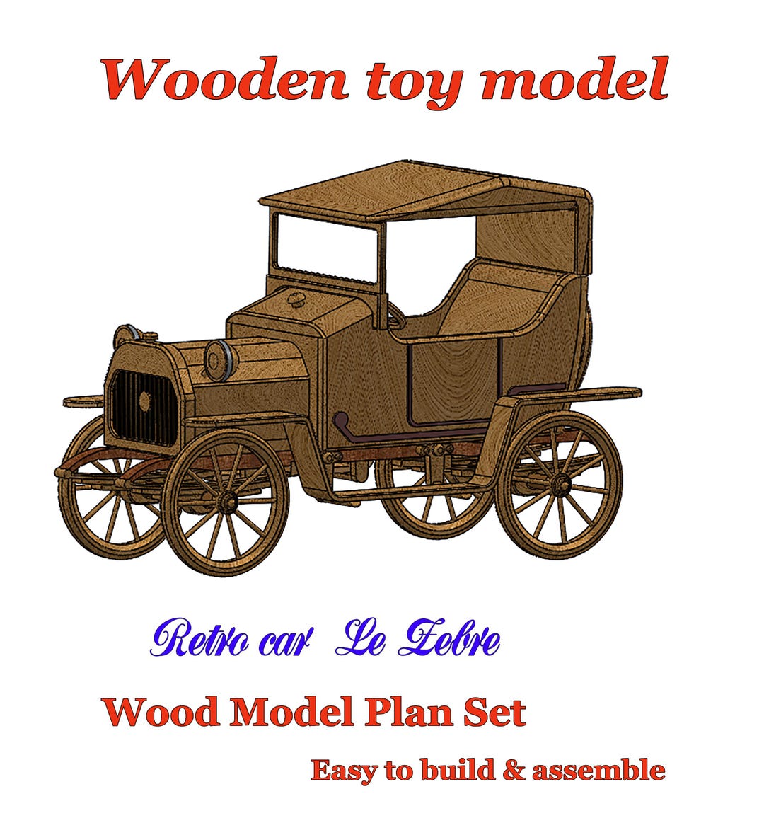 Wooden Model Kit Wooden Toys Plans Model Kit for Adults Wooden Model ...