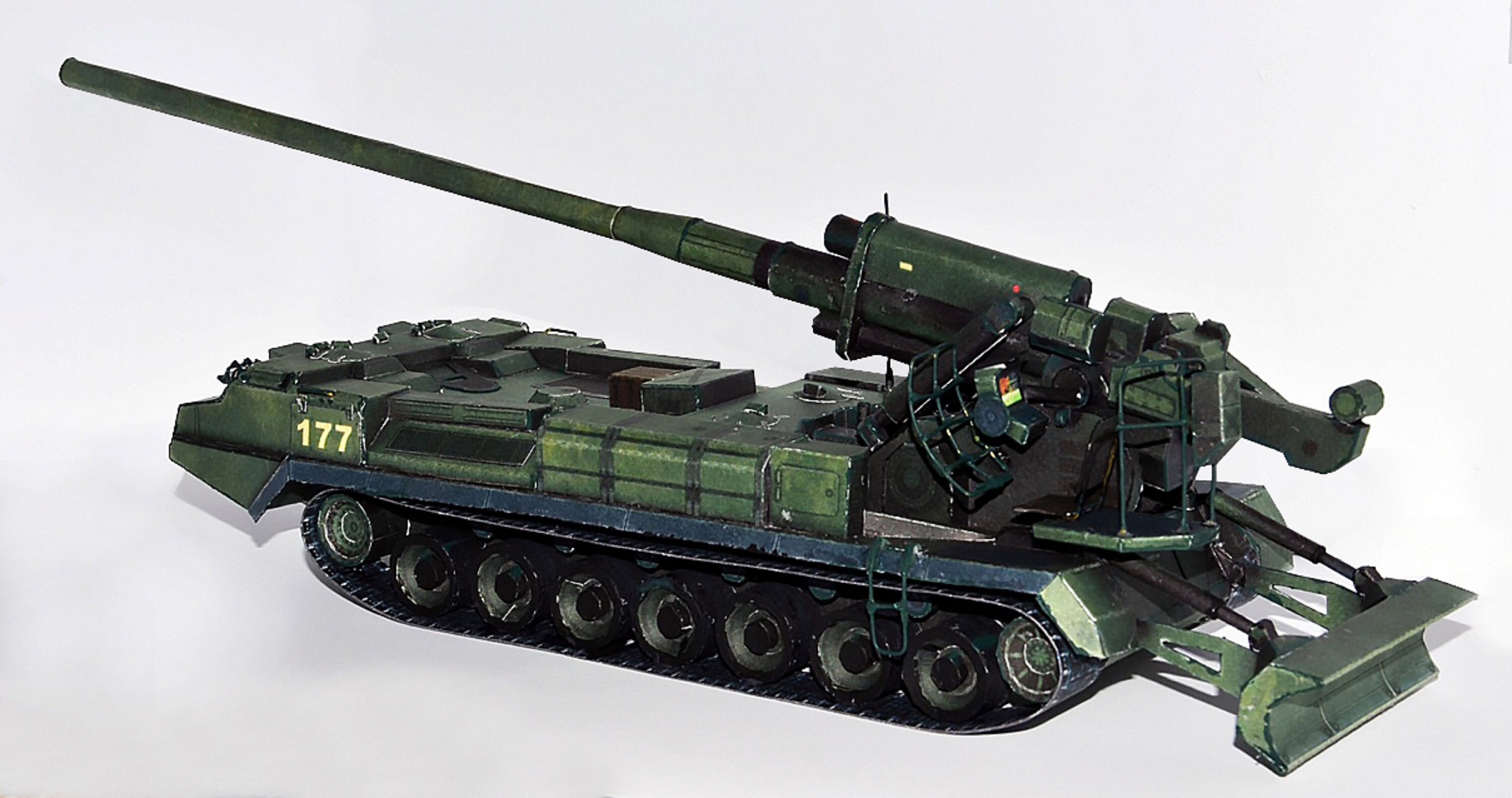 Model Kit Tank Papercraft 3d Kit Scale Model Tank Model Kit Paper Model ...