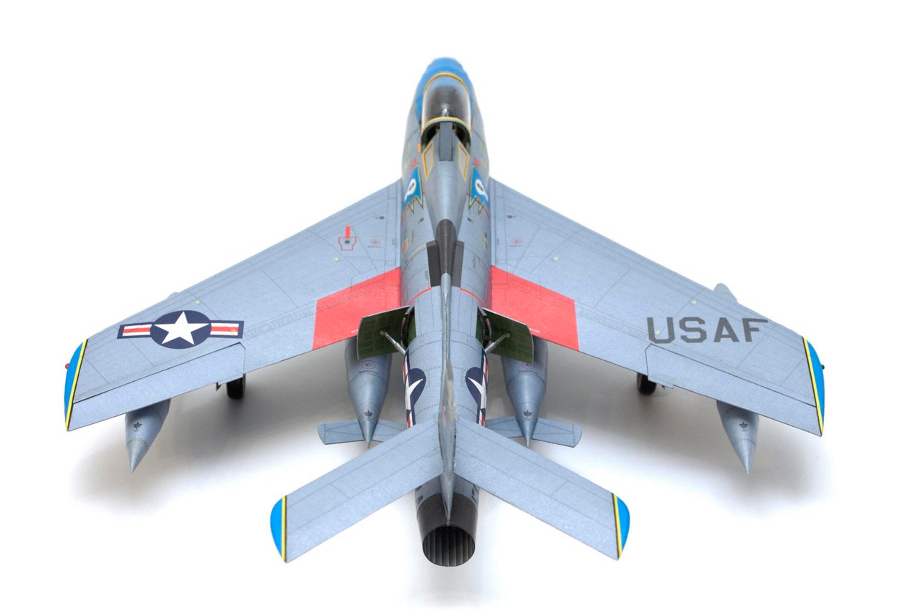 Paper Model Airplan Paper Model Kit Papercraft 3d Pdf Airplane Kit ...