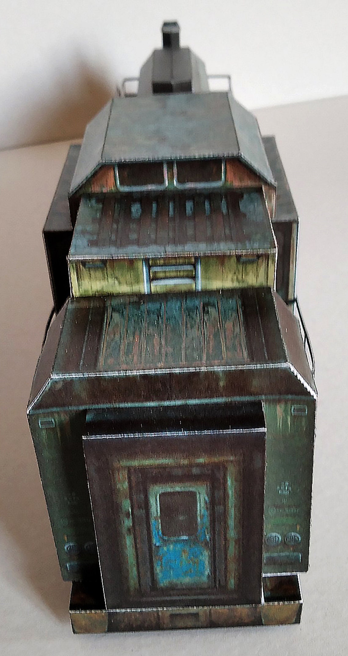 Ho Scale Trains Model Trains Ho Trains Papercraft 3D Paper Model Train ...