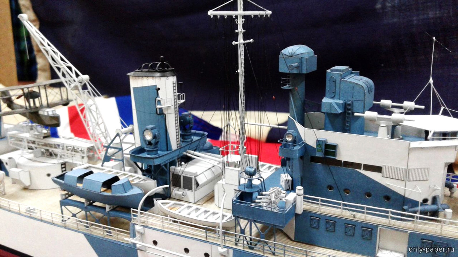 Model Ship Kit Paper Model Warships Papercraft 3d Ship Paper Model ...