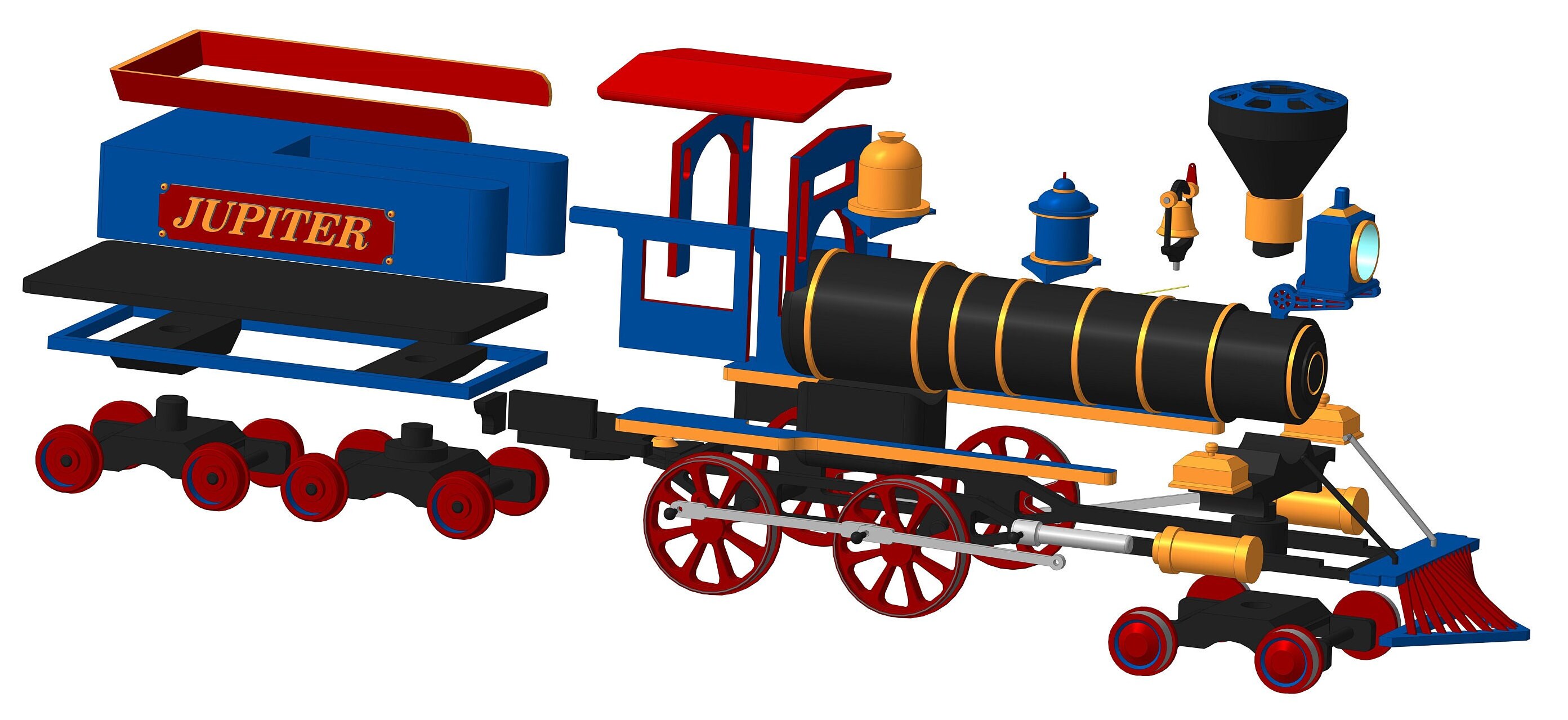 Train Model Kit Wooden Model Plane 3d Model Kit Wooden Model Kit Wooden ...