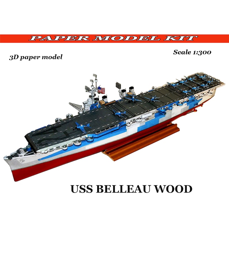 Paper Model Warships Papercraft 3d Ship Model Kit Battleship Paper Ship ...
