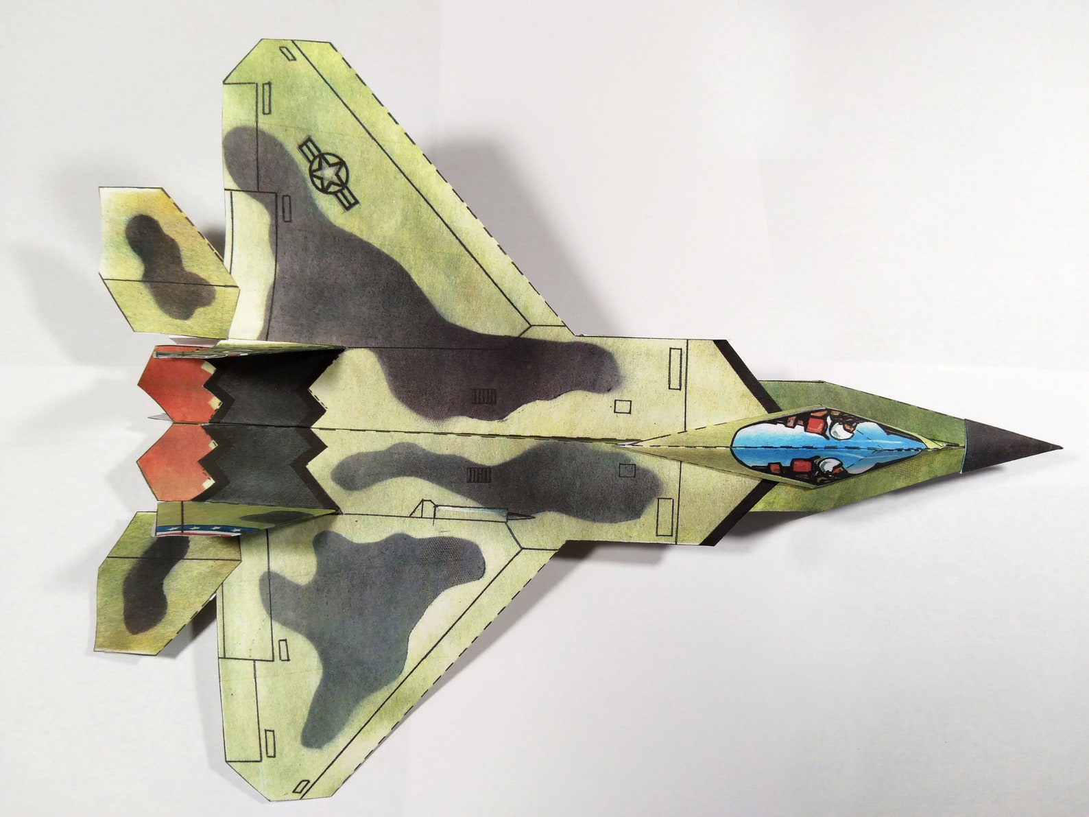 Paper Toys Airplane Toy Making Plans Printable Paper Toy Toy Plans ...