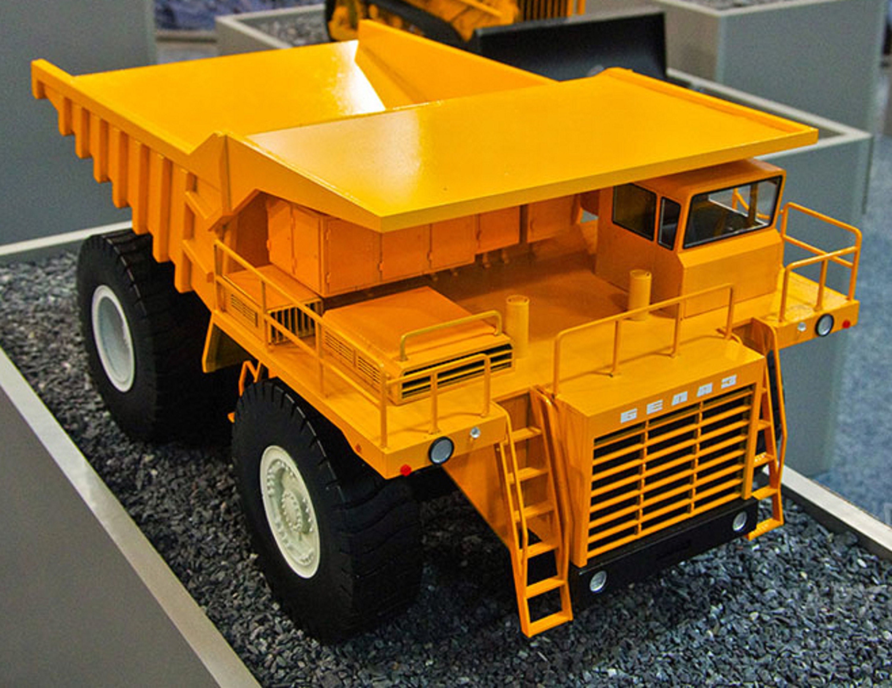 Model Dump Truck Paper Model Kit Belaz Papercraft 3D Paper Craft Model ...