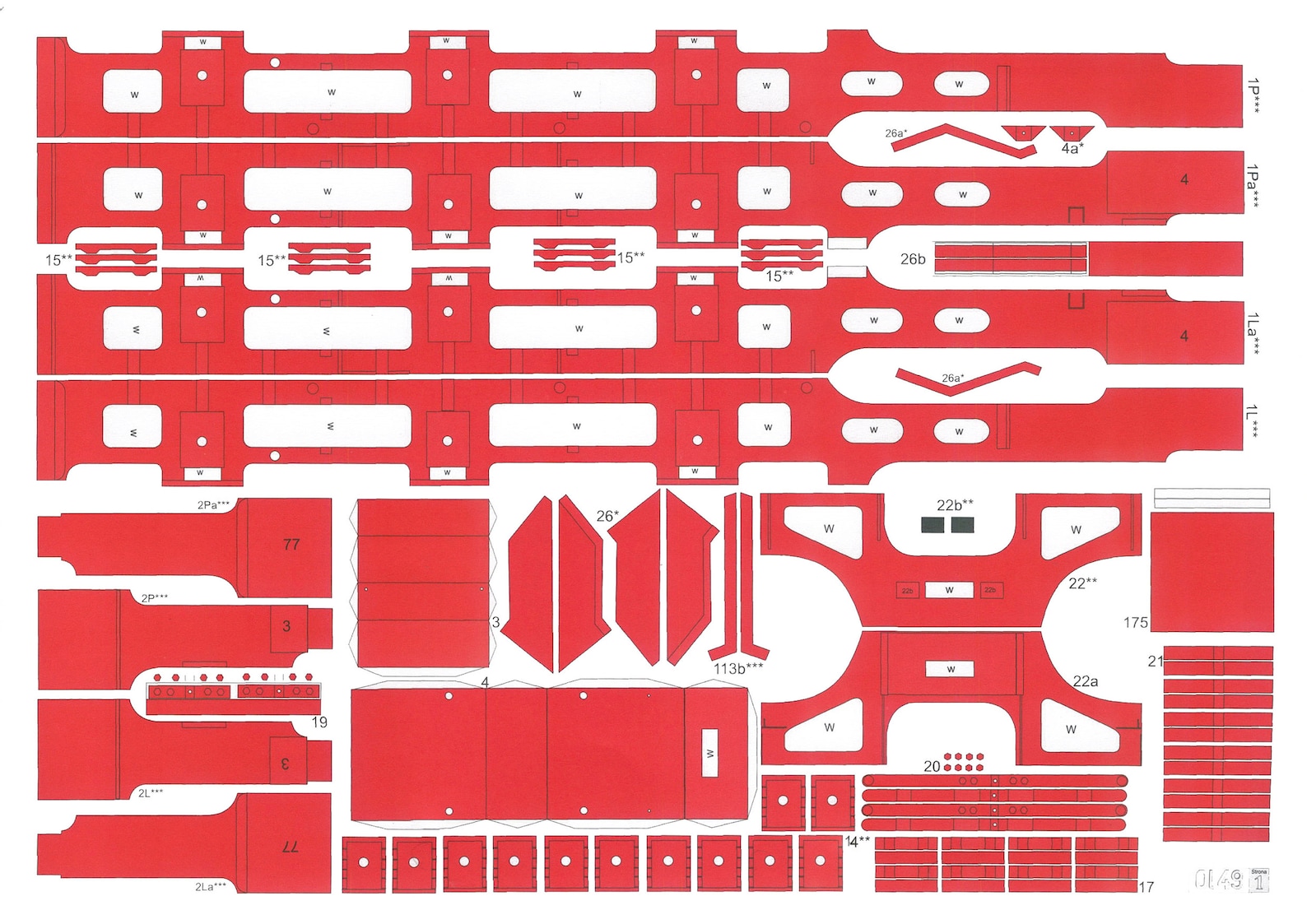 Paper Model Train Model Kit Papercraft 3D Train OL-49 | Etsy