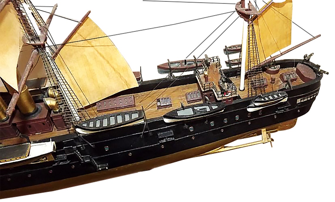 Model Ship Kit Paper Model Warships Papercraft 3d Ship Paper Model ...