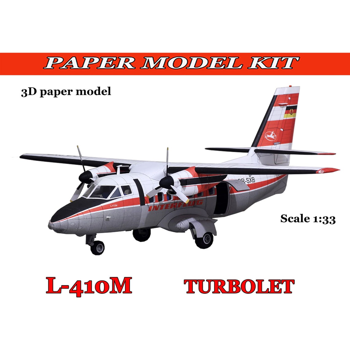Airplane Kit Paper Model Kit Model Airplane Kit Paper Model Airplane ...