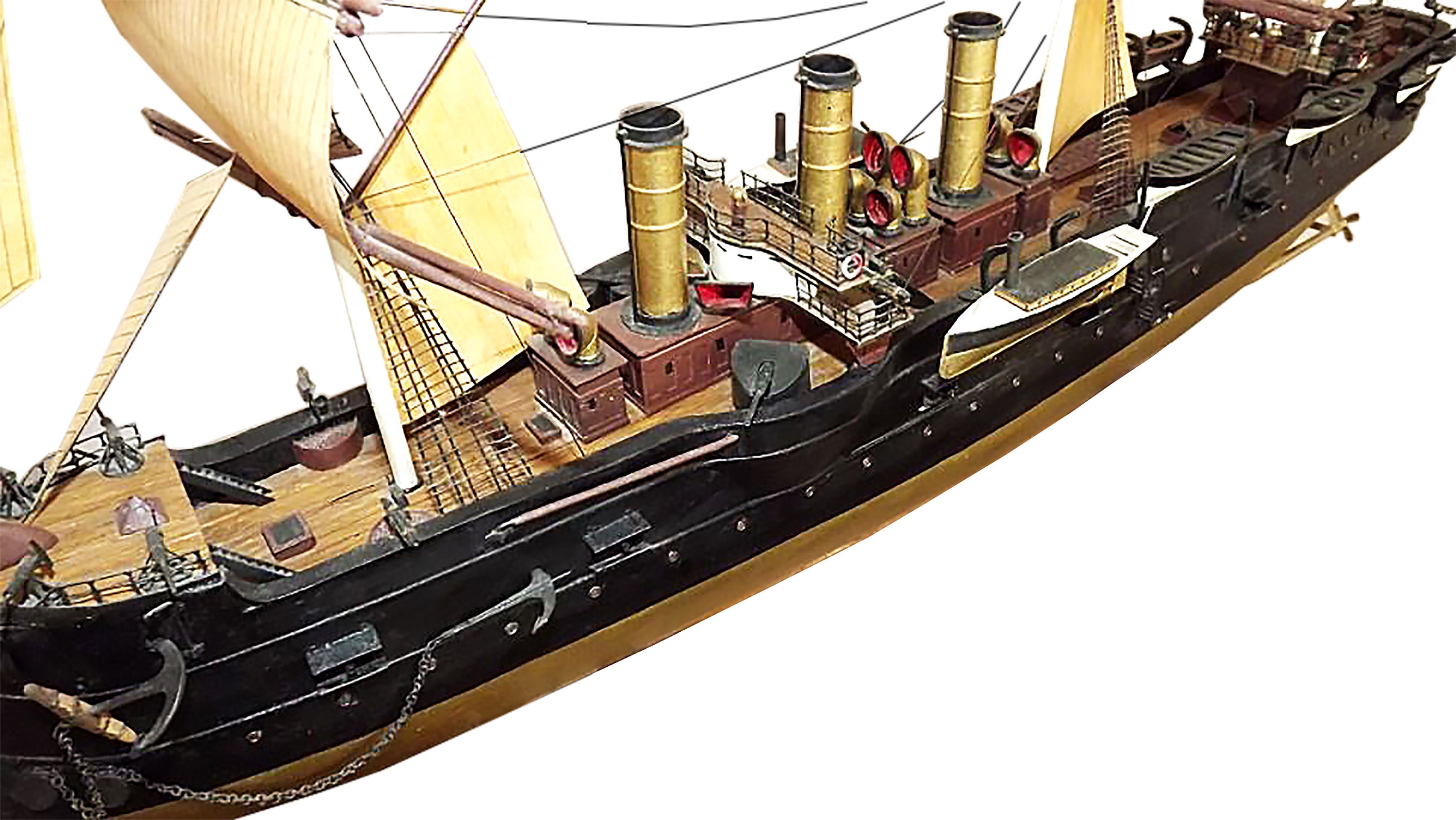 Model Ship Kit Paper Model Warships Papercraft 3d Ship Paper Model ...