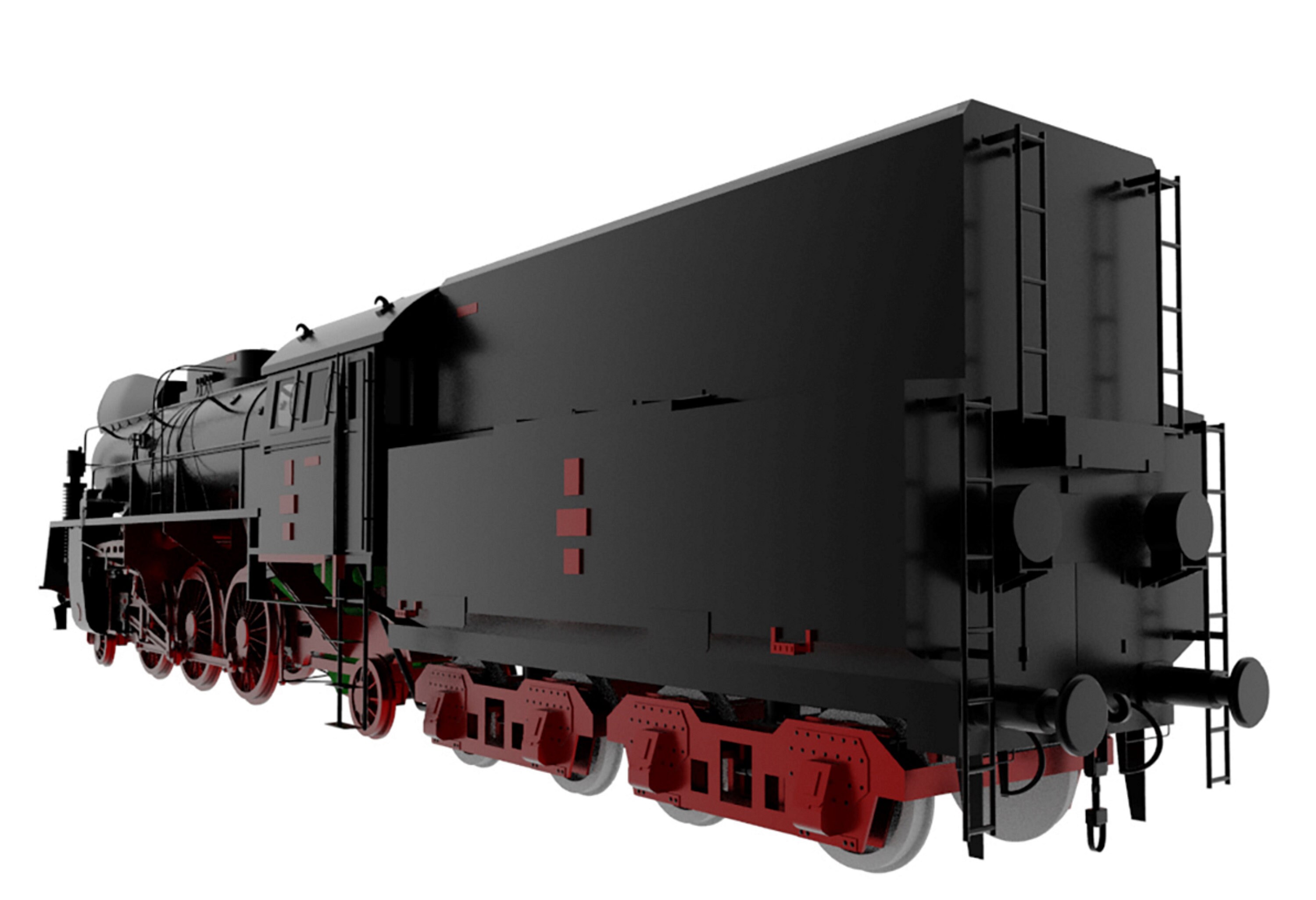 Train Model Kit Paper Model Train Papercraft 3D Paper Train Model Kit ...