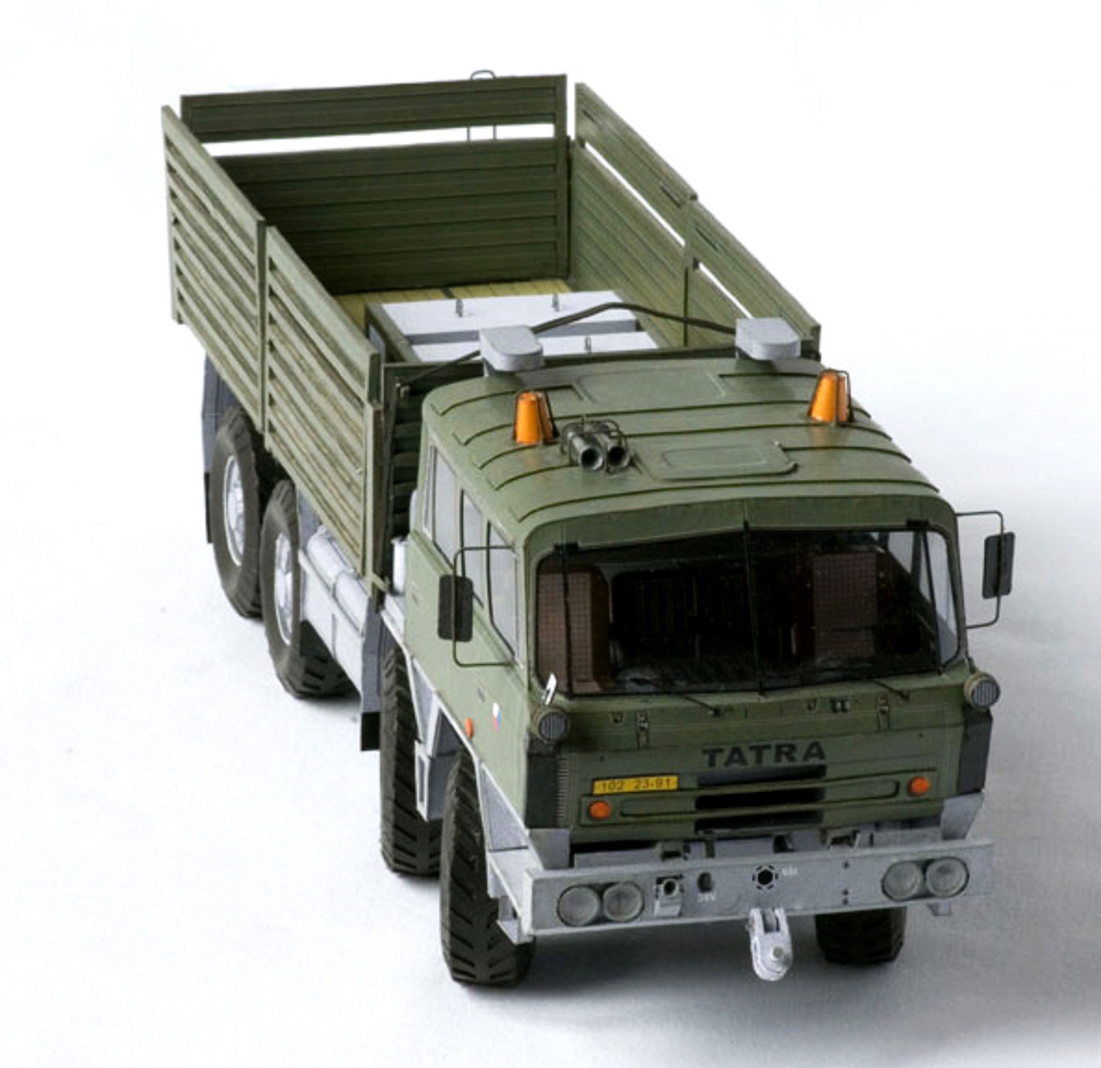 Paper Model Car Model Truck Paper Model Pdf Papercraft 3D - Etsy