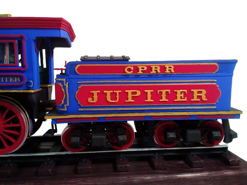 Central Pacific Jupiter Train Paper Model Kit (DIY Printable) - Etsy