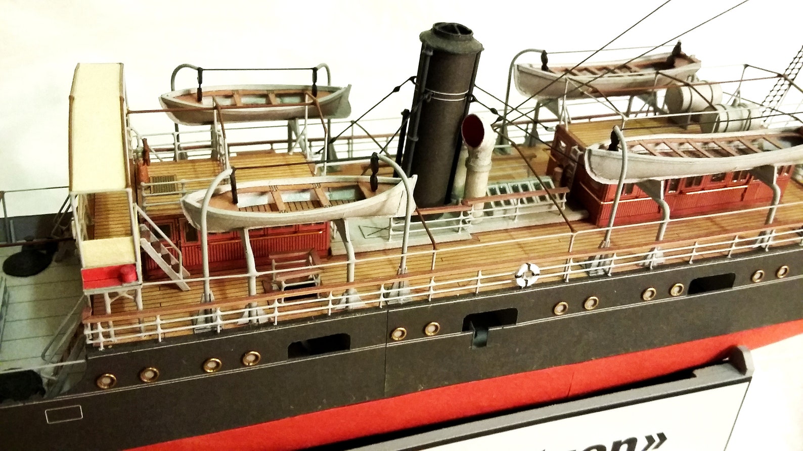 Model Ship Kit Paper Model Warships Papercraft 3d Ship Paper Model ...