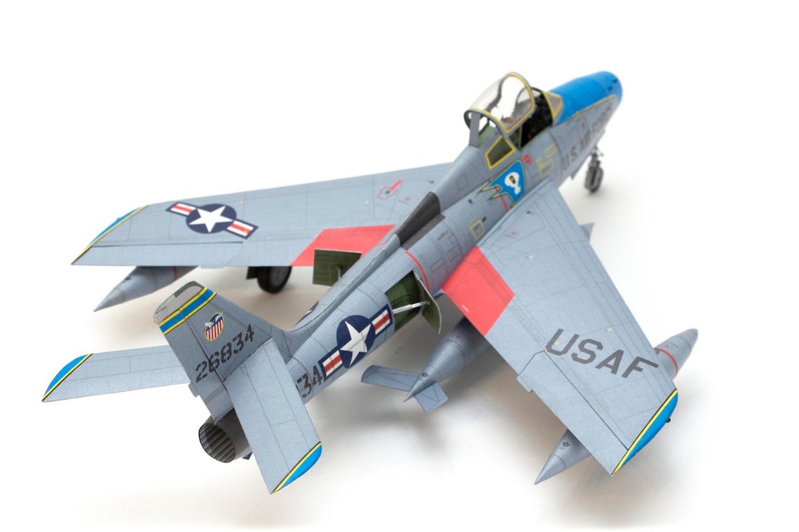 Paper Model Airplan Paper Model Kit Papercraft 3d Pdf Airplane Kit ...