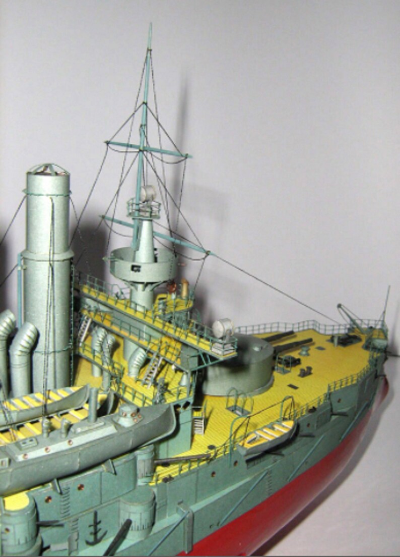 Paper Model Ship Paper Craft Kit Ship Paper Model Plans Papercraft 3D ...