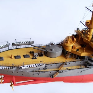 Paper Model Ship Papercraft 3d Ship Paper Ship Handmade Paper Model ...