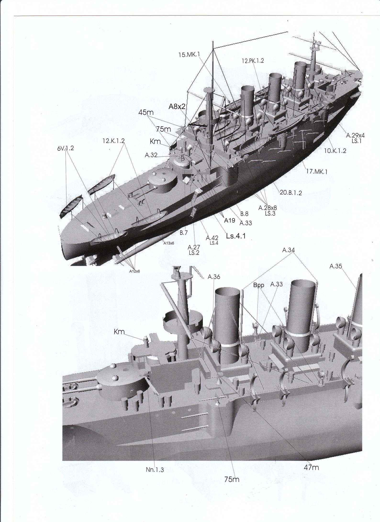 Paper Model Ship Papercraft 3d Ship Paper Ship Handmade Paper Model ...