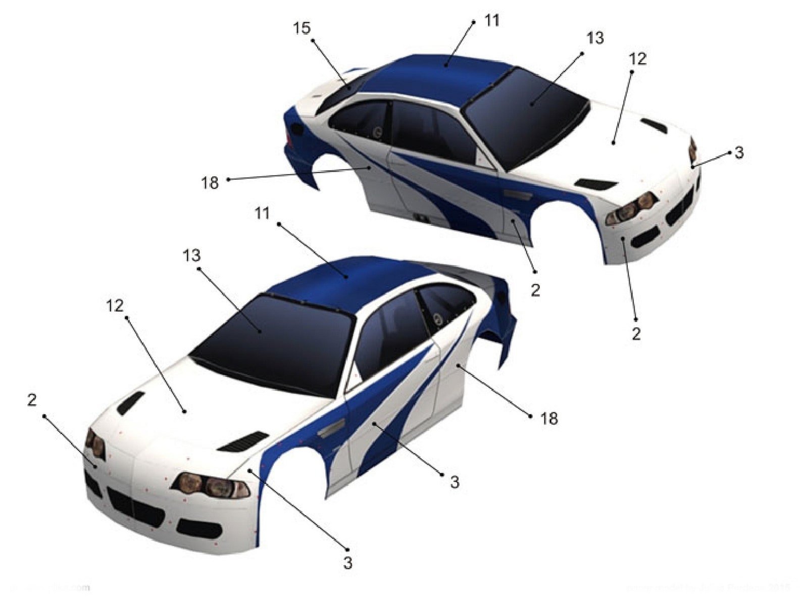 Paper Model Car BMW M3: 3D Papercraft Plans (printable) - Etsy