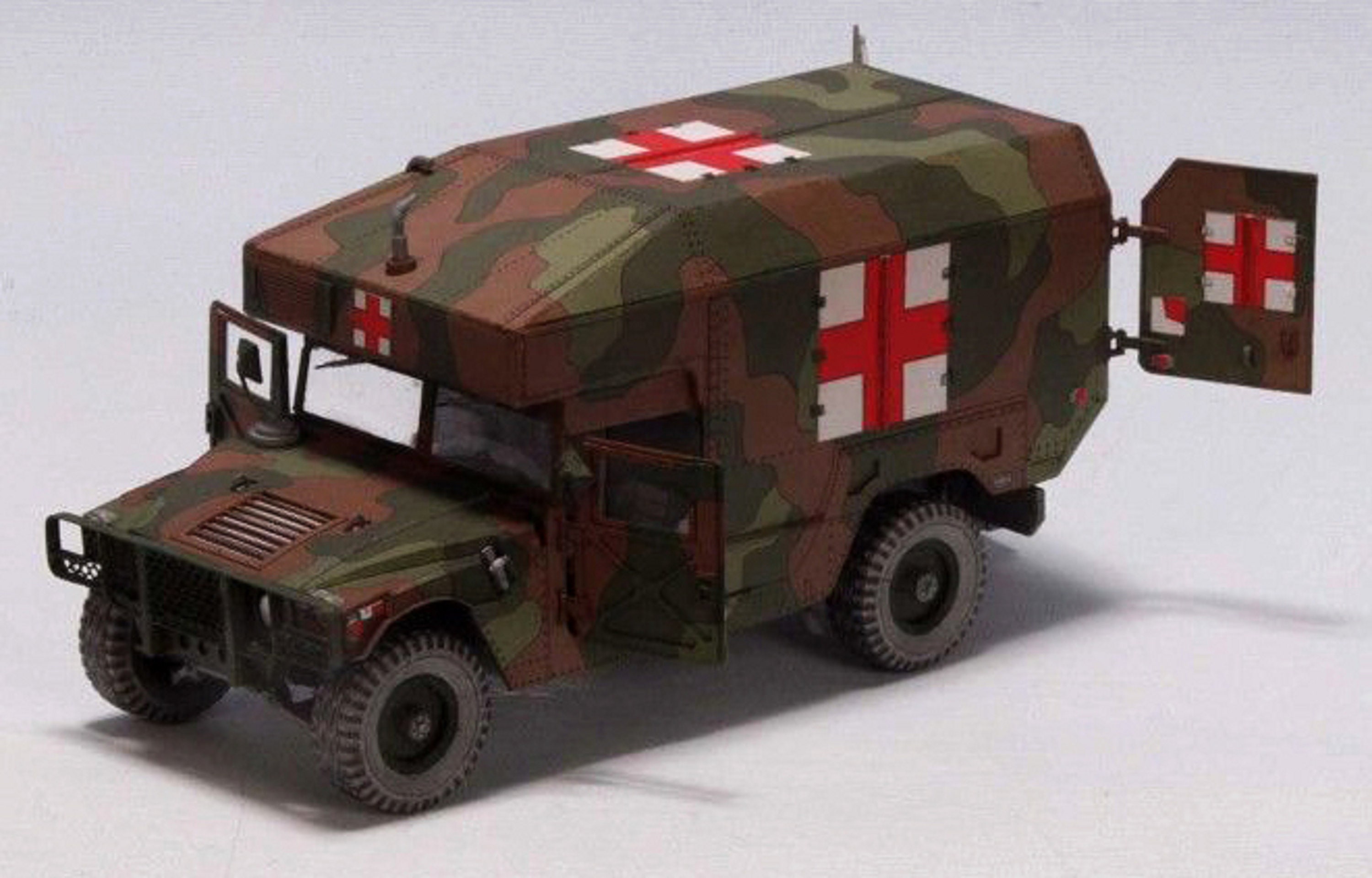 Paper Model Car Papercraft 3d Car Paper Model HUMMER Paper Car Handmade ...