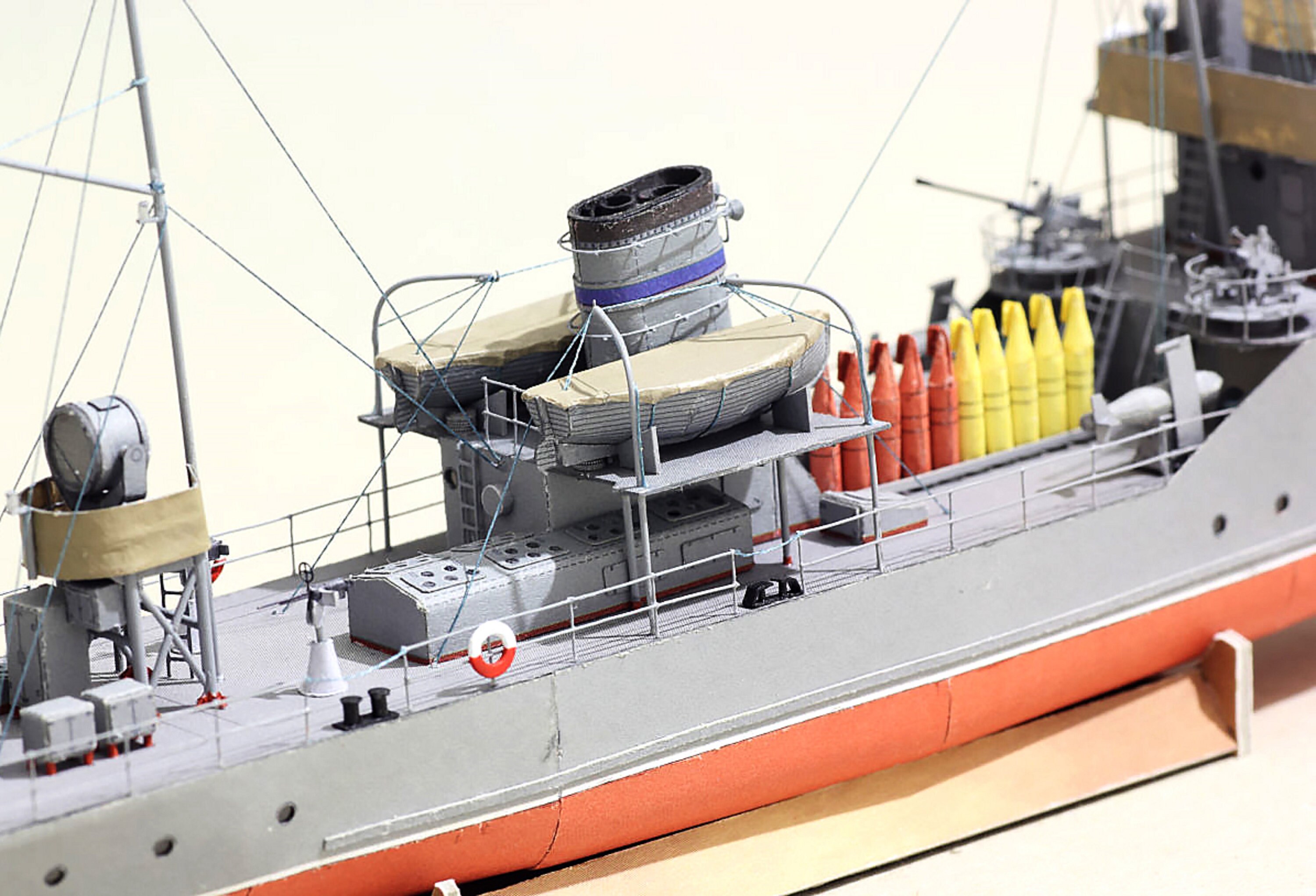 Model Ship Kit Paper Model Warships Papercraft 3d Ship Paper Model ...