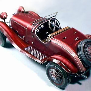 Paper Model Kit DIY Kit Car Papercraft 3d DIY Kit Adults Car Model Kits ...