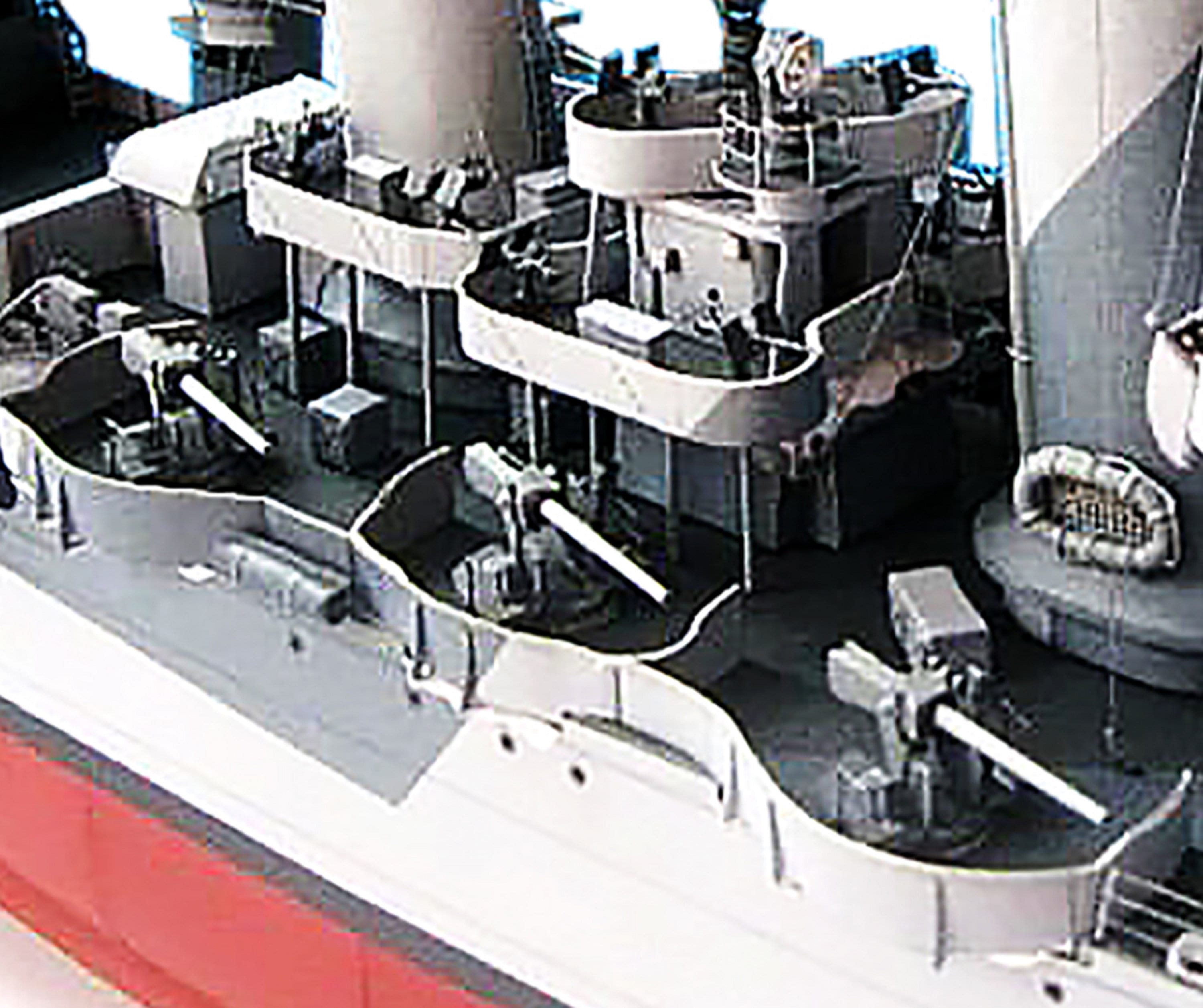 Model Ship Kit Paper Models Warships Papercraft 3d Ship Paper Model ...