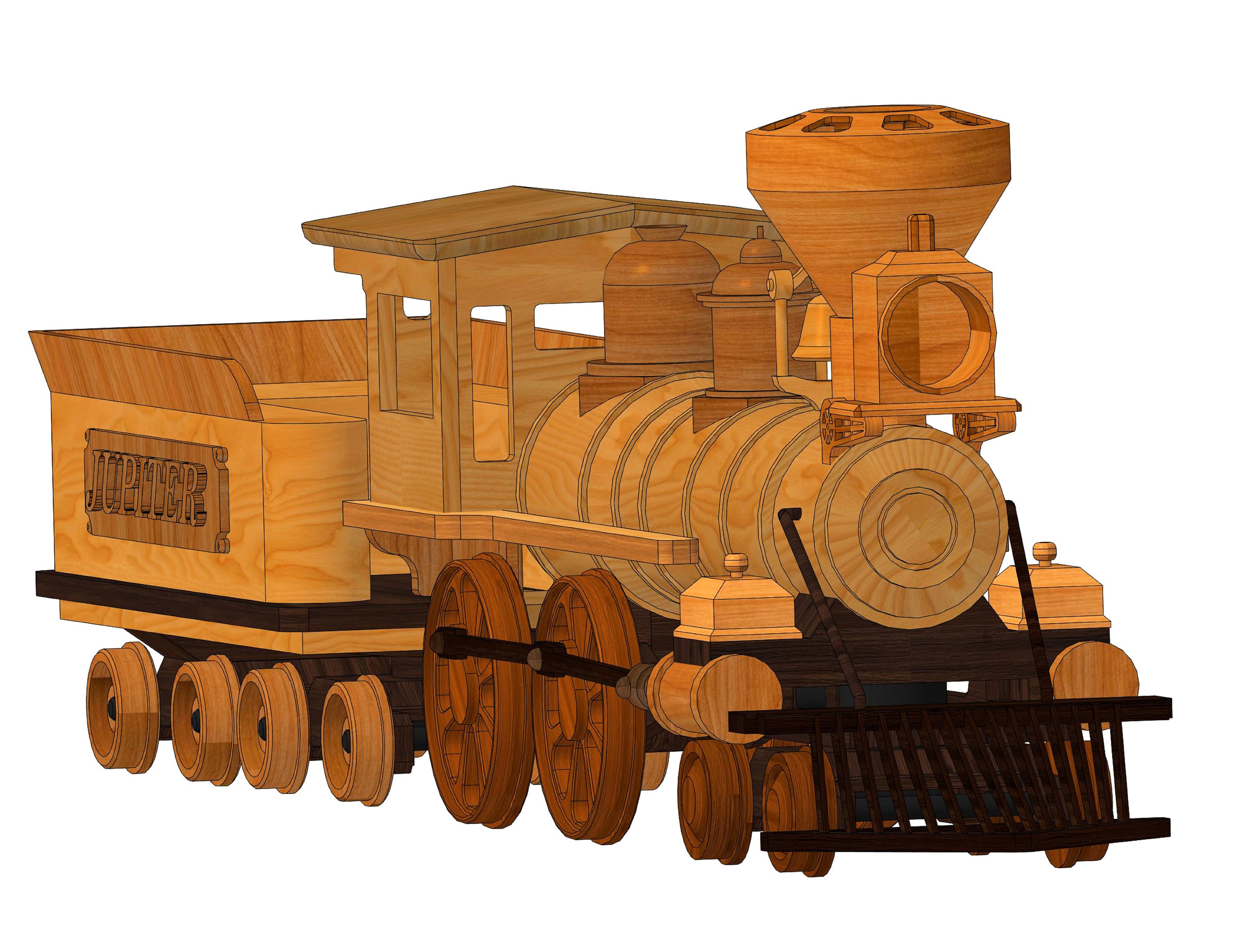 Wooden Toys Plans Wooden Model Train Wooden Model Kit Model Kit for ...