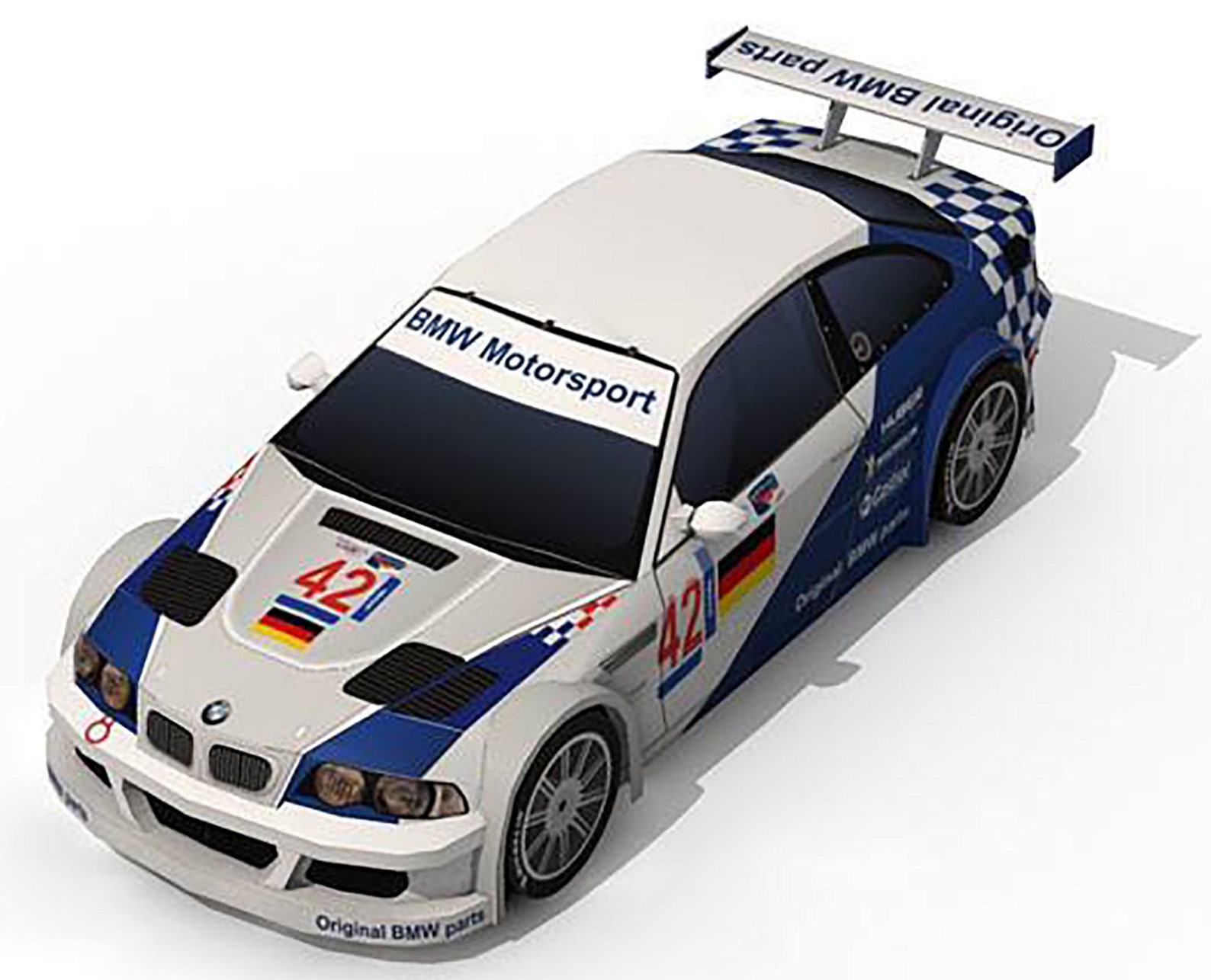 Paper Model Car BMW M3: 3D Papercraft Plans (printable) - Etsy