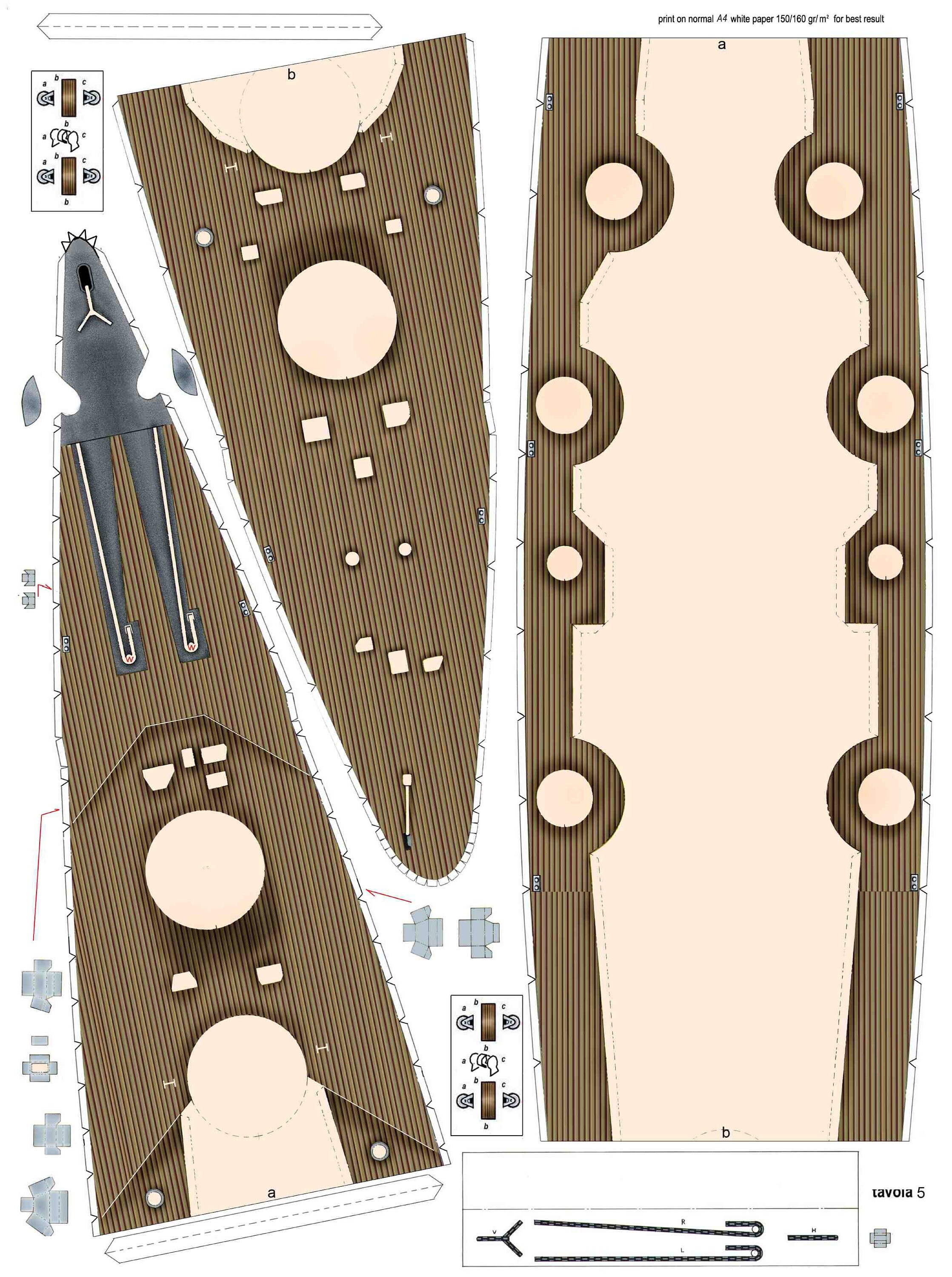 Model Ships Kits Model Battleships Paper Model Ship Papercraft 3d Paper ...