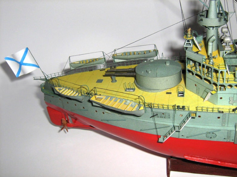 Paper model ship Paper craft kit ship Paper model plans | Etsy