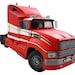 Model Truck Kit Papercraft 3D Paper Truck Model Scale Model Car Paper ...