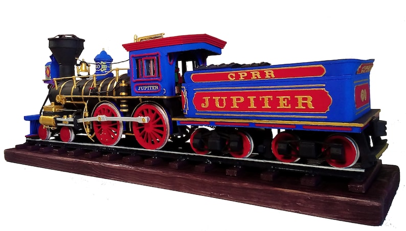 Central Pacific Jupiter Train Paper Model Kit (DIY Printable) - Etsy