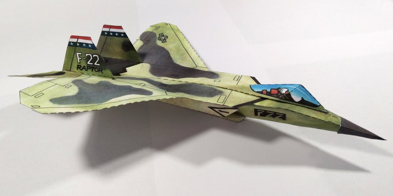 Paper Toys Airplane Toy Making Plans Printable Paper Toy Toy Plans ...