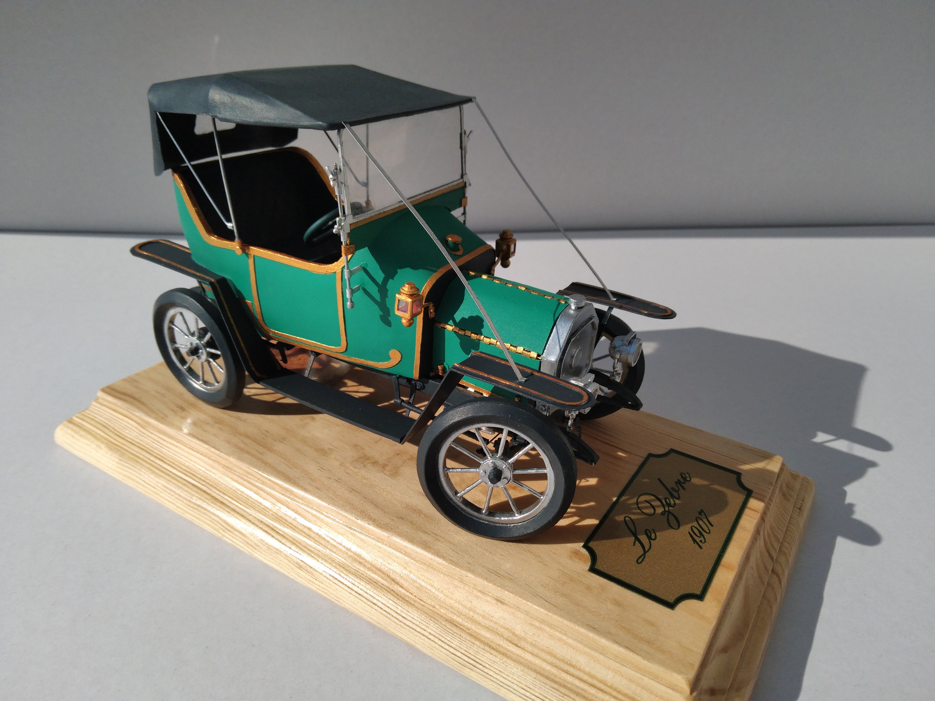 Paper Model Car Paper Model Kit Papercraft 3d Car Model Kits Handmade ...