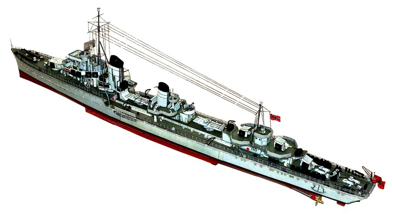Paper Model Warships Papercraft 3d Ship Model Kit Battleship Paper Ship ...