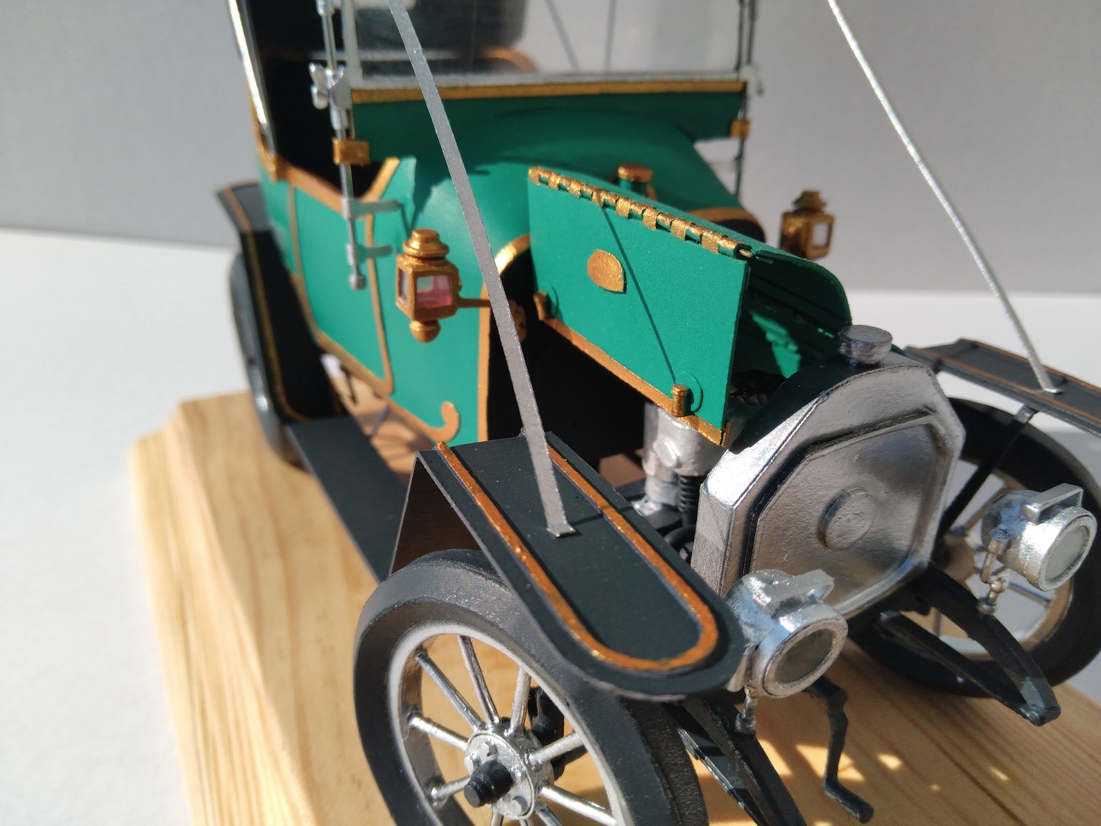 Paper Model Car Paper Model Kit Papercraft 3d Car Model Kits Handmade ...