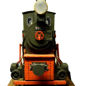 Model Train Set Paper Model Kit Papercraft 3d Paper Model Plans Model ...